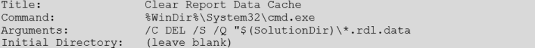 SSRS Tip: Adding A Tool to Clear the SSRS Data Cache
