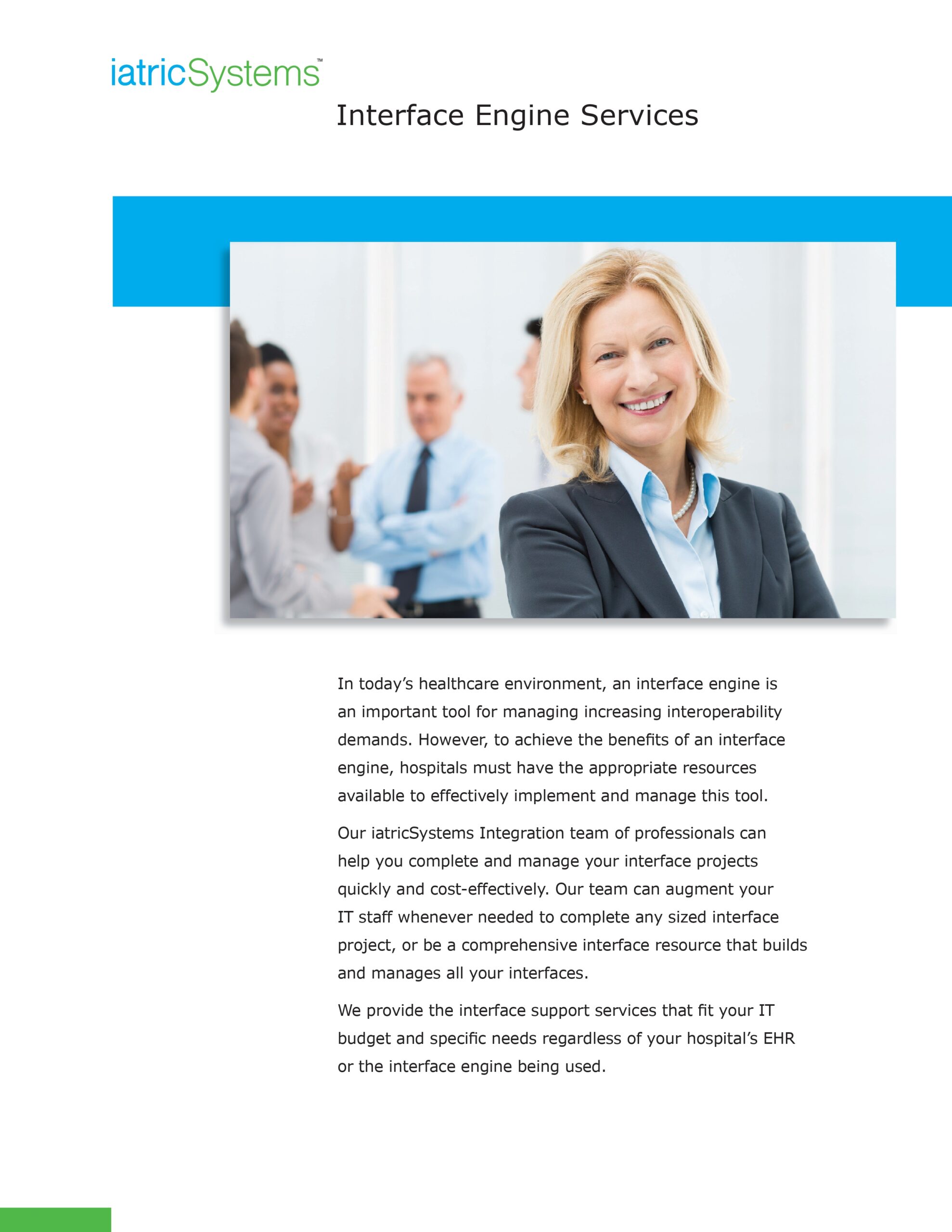 Interface Engine Services - Healthcare IT Services & Solutions